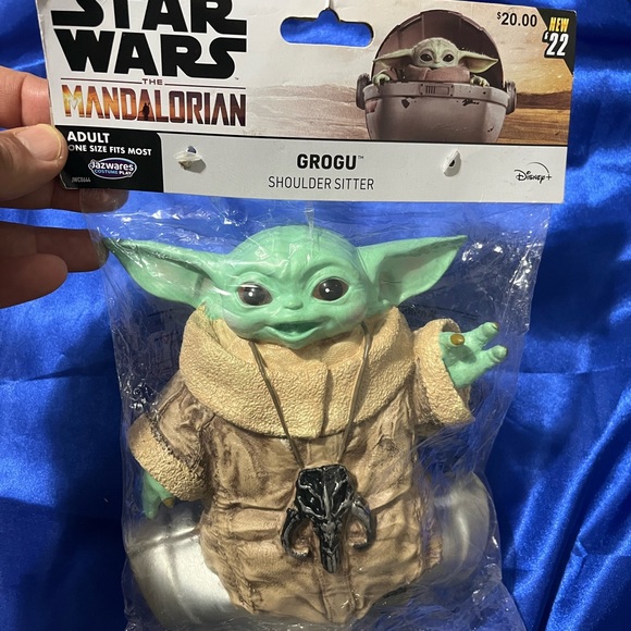 Toys | Star Wars Grogu Shoulder Sitter Baby Yoda Mandalorian Costume ...